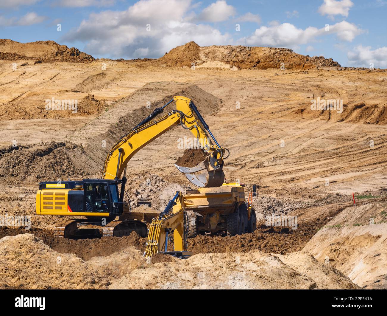 Hydraulic fill method hi-res stock photography and images - Alamy