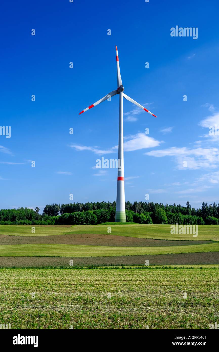 Alternative energy creation with wind power Stock Photo - Alamy