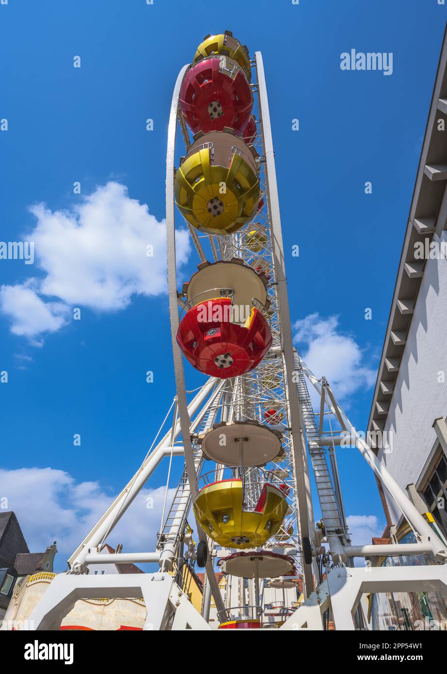 Detail of an historic ferris wheel Stock Photo - Alamy