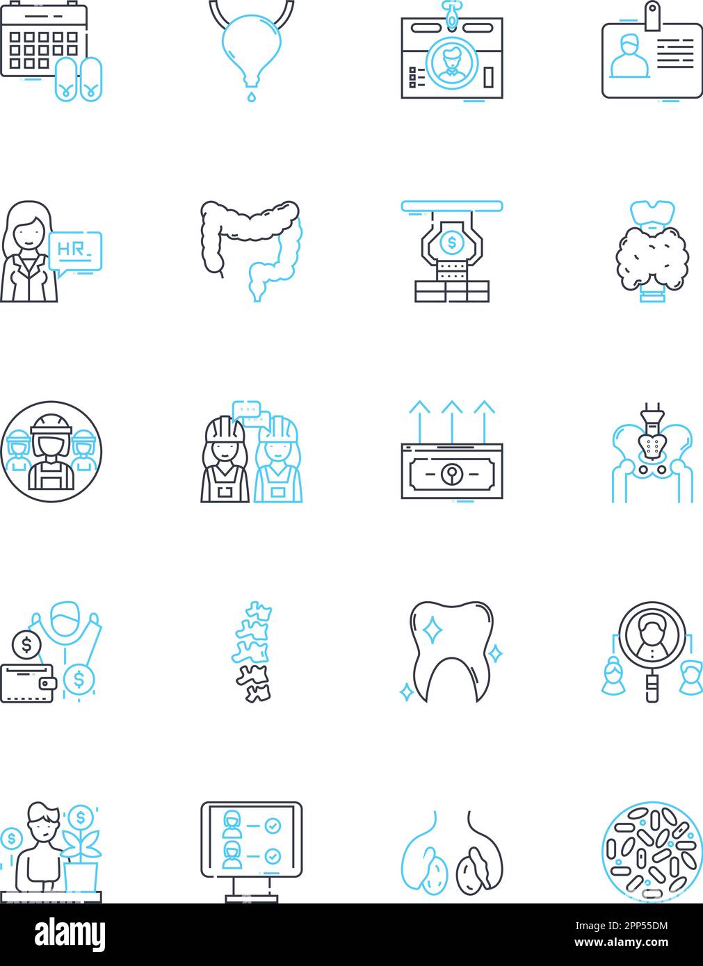 Fundamental freedoms linear icons set. Liberty, Equality, Democracy ...