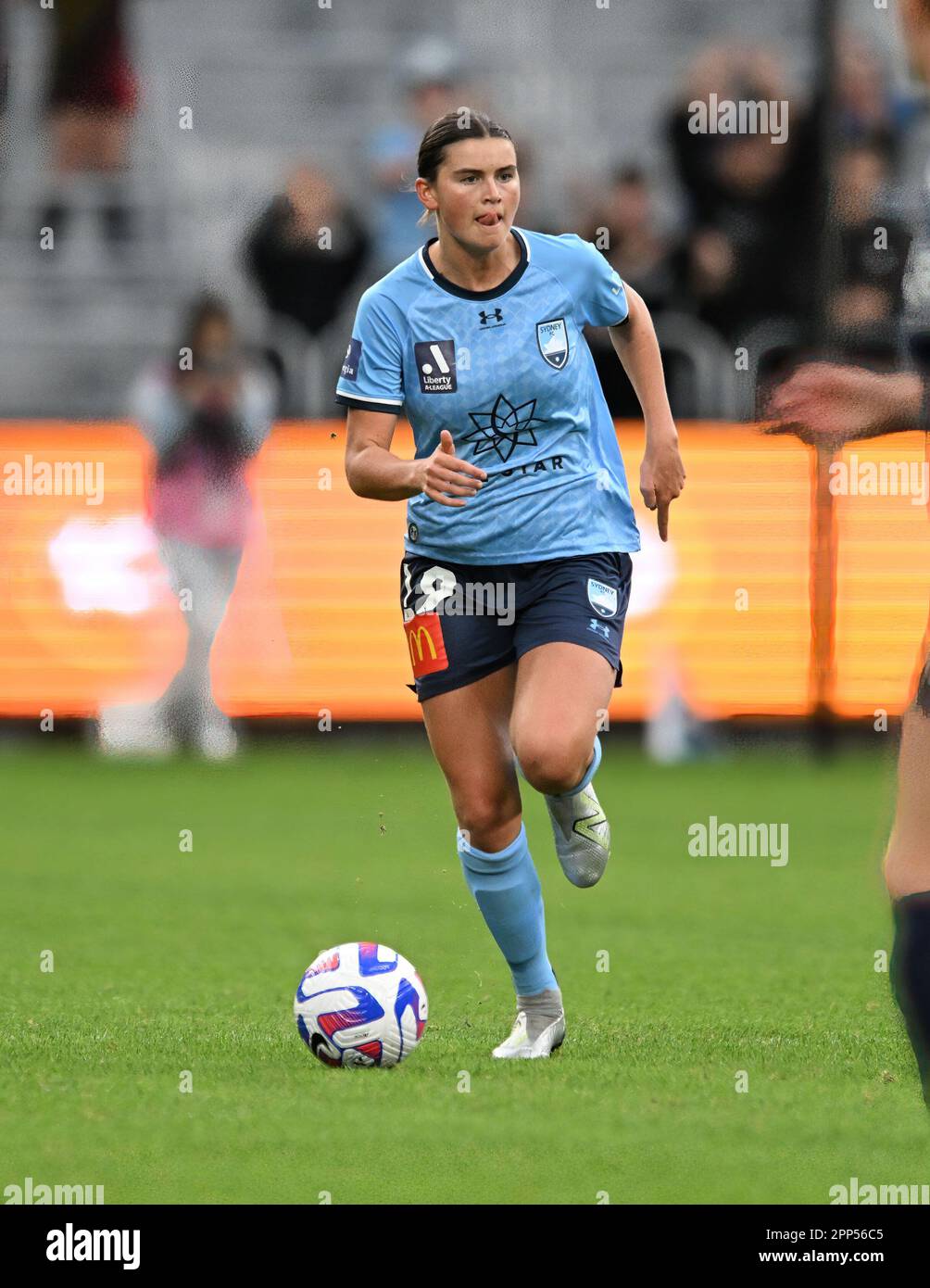 Sydney, Australia. 22nd Apr, 2023. Charlize Jayde Rule of Sydney FC in ...