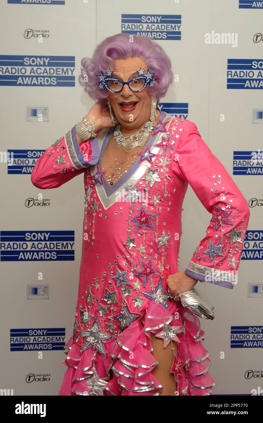 File photo dated 08/05/06 of Dame Edna Everage arriving for the Sony ...
