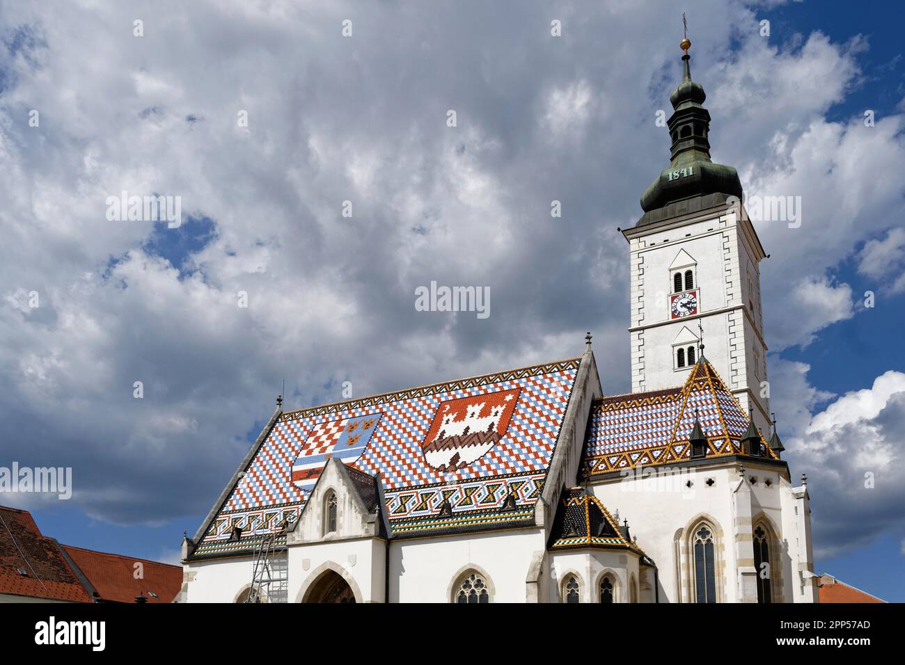 St Mark's Church, Zagreb, Grad Zagreb, Croatia Stock Photo - Alamy
