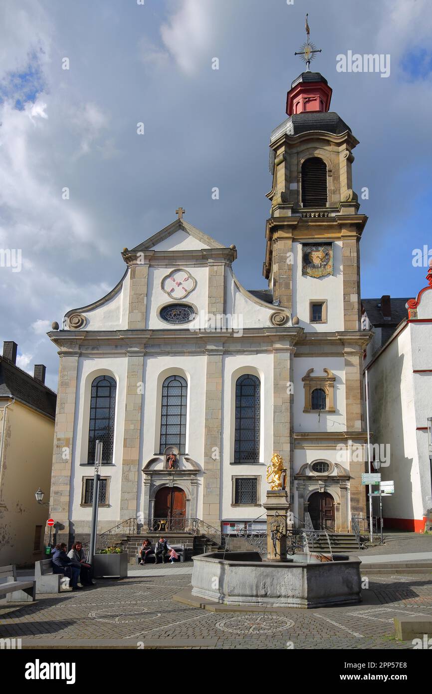 Baroque Church of the Assumption of Mary, former Franciscan monastery ...