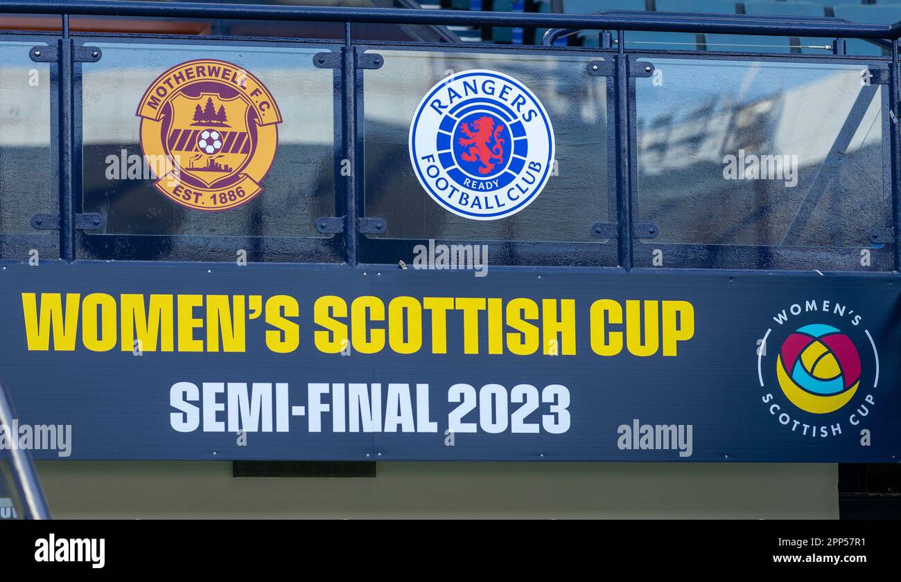 22nd April 2023; Hampden Park, Glasgow, Scotland: Womens Scottish Cup ...
