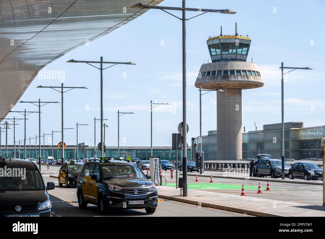 Josep Tarradellas Airport Barcelona-El Prat, Airport Tower, Barcelona ...