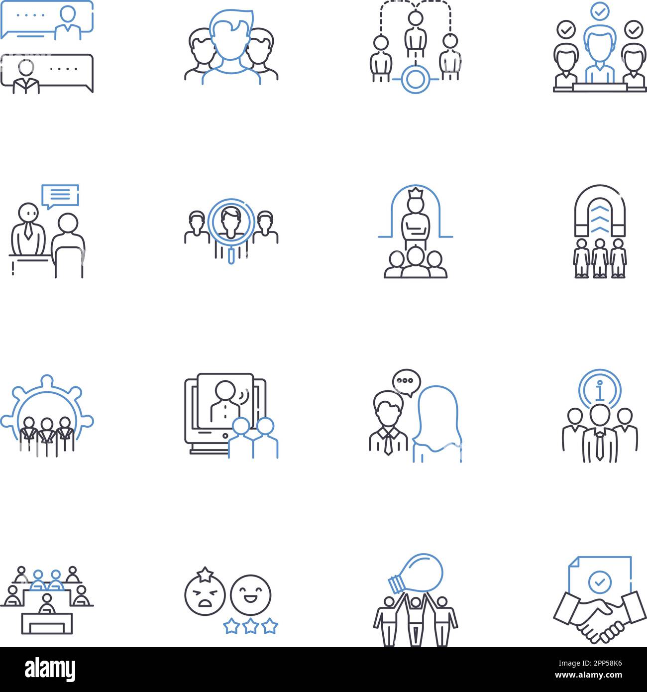 Contract Debate line icons collection. Agreement, Controversy, Legal ... Contract Debate line icons collection. Agreement, Controversy, Legal ...