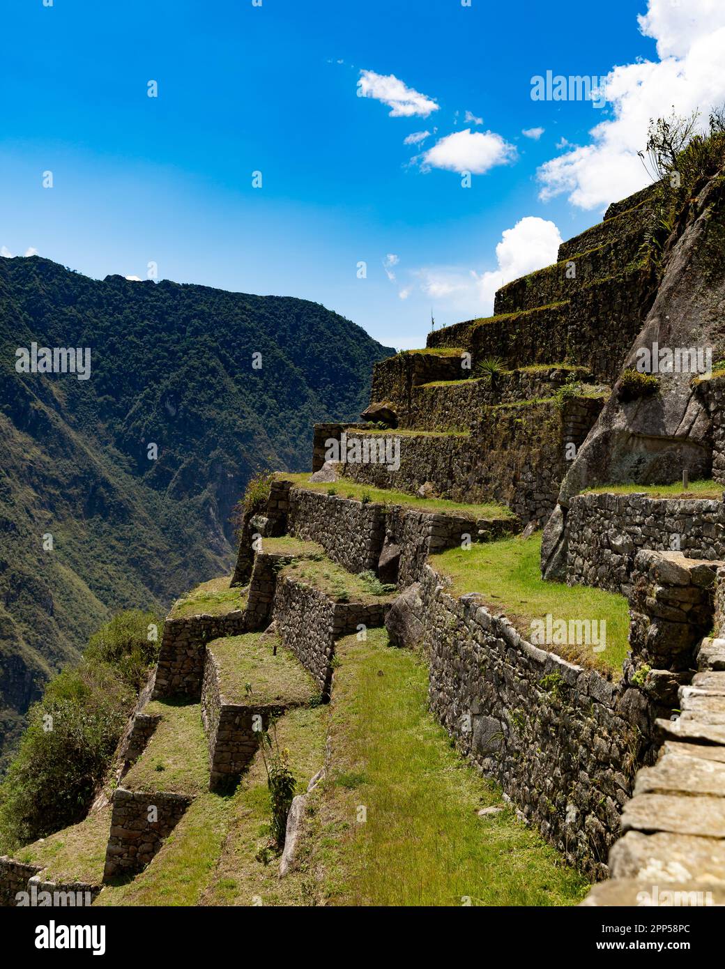 Machu Picchu, Peru. UNESCO World Heritage Site. One of the New Seven ...
