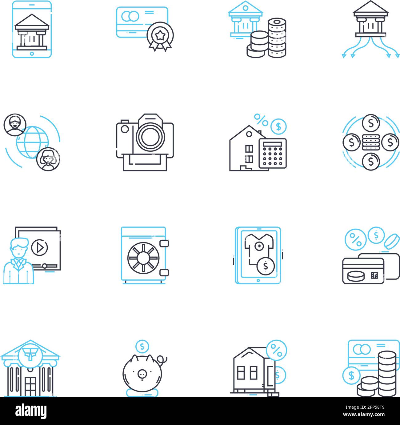 Market research linear icons set. Analysis, Demographics, Survey, Data ... Market research linear icons set. Analysis, Demographics, Survey, Data ...