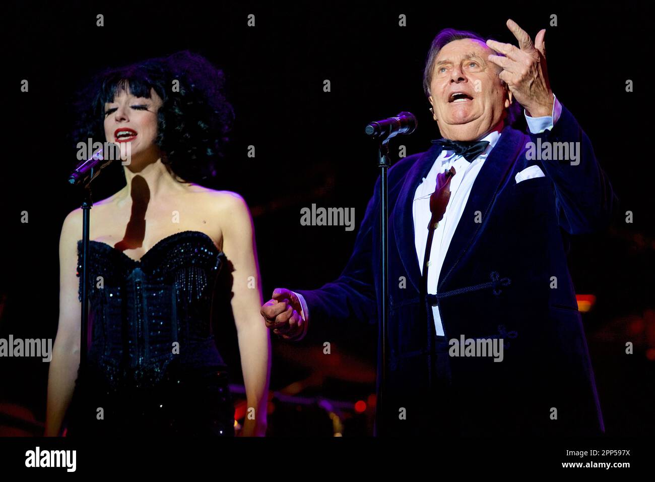 Barry Humphries With His Weimar Cabaret Staring Cabaret Performer Melissa Madden Gray Whos
