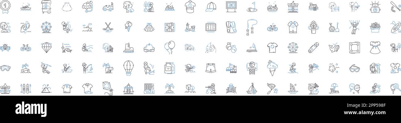 Heat line icons collection. Fire, Warmth, Roasting, Boiling, Sizzling ...