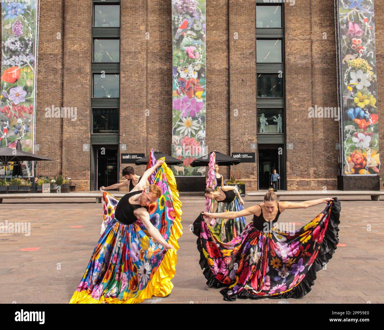 Earth motifs in dresses hi-res stock photography and images - Alamy