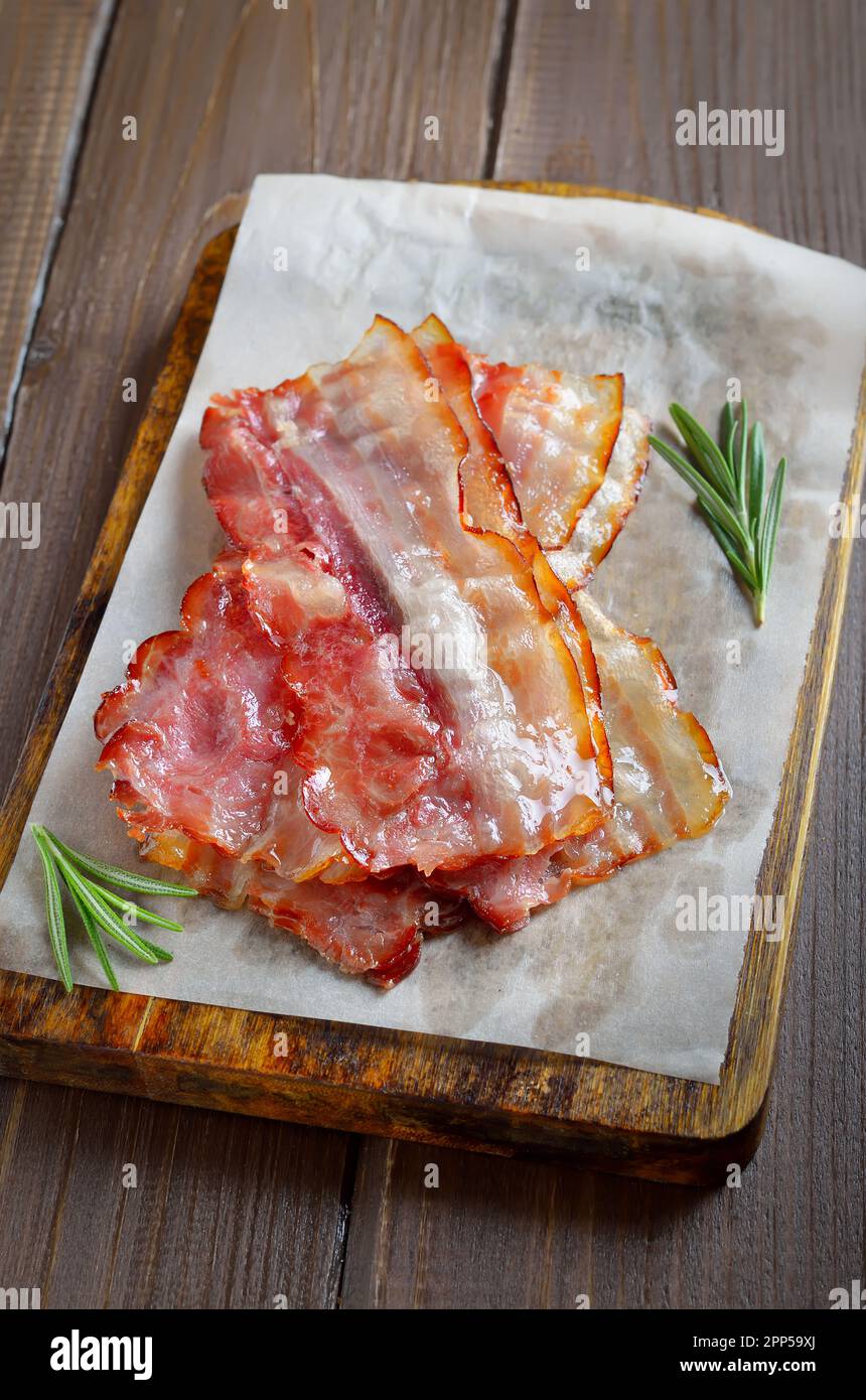 Bacon ham pork hi-res stock photography and images - Alamy
