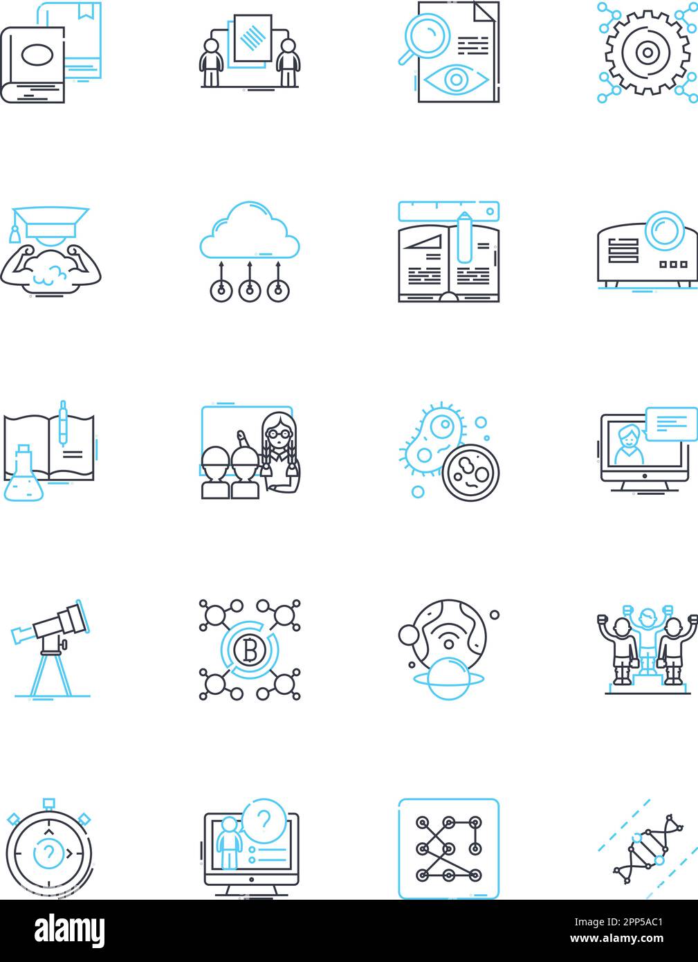 Personal development linear icons set. Growth, Self-improvement ... Personal development linear icons set. Growth, Self-improvement ...