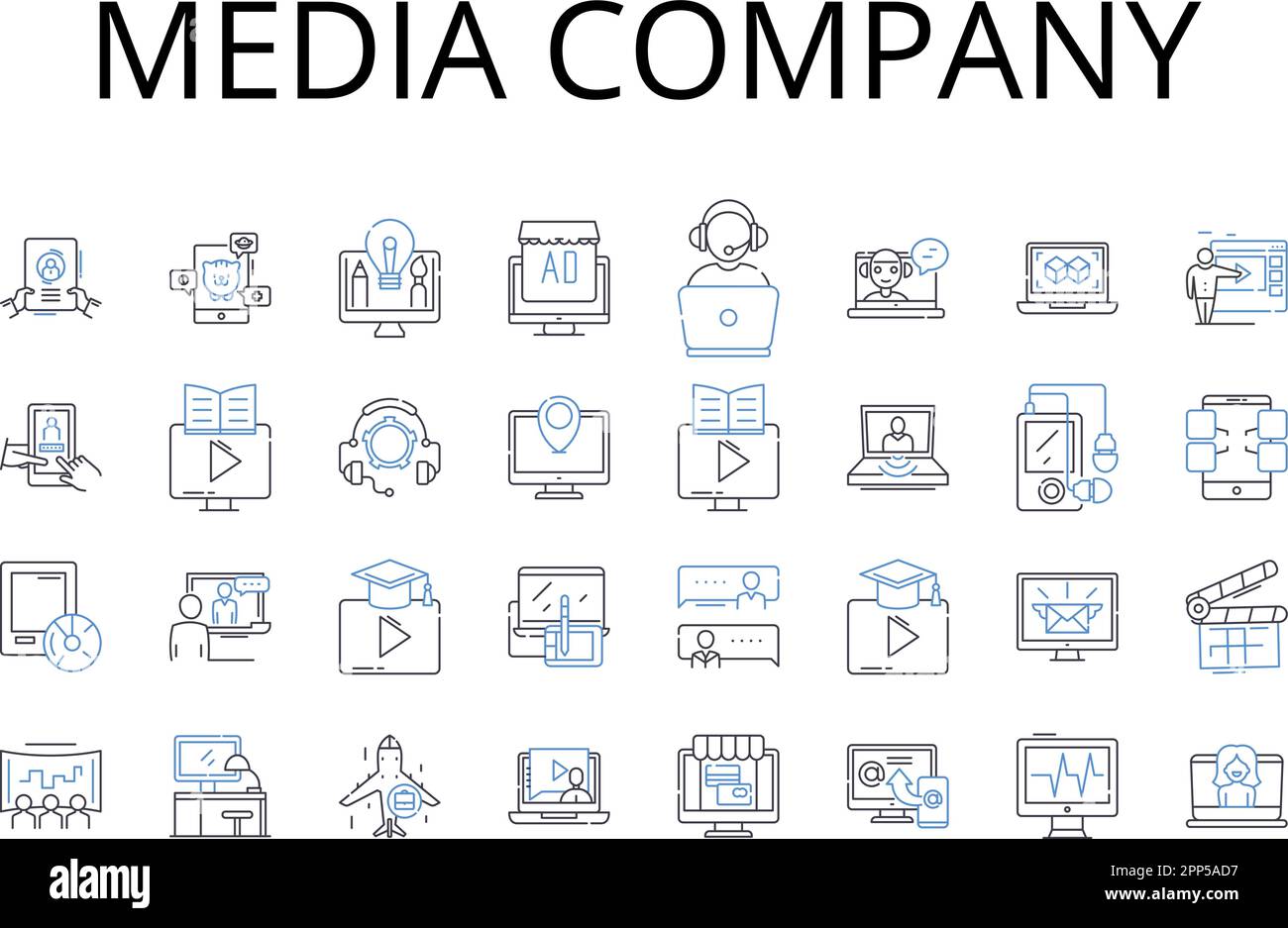 Film publisher Stock Vector Images - Alamy