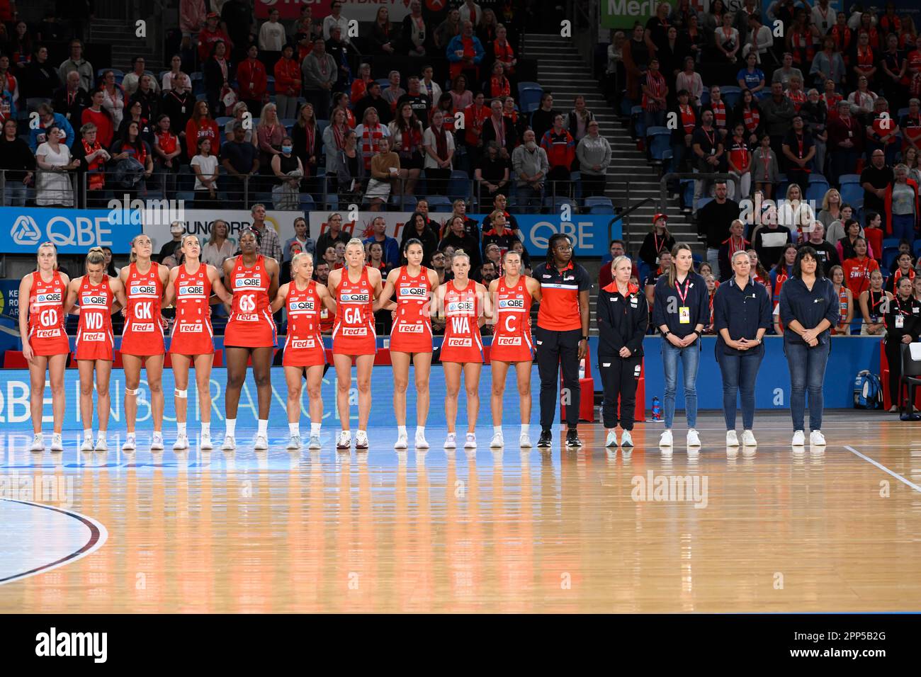 22nd April 2023; Ken Rosewall Arena, Sydney, NSW, Australia: Suncorp ...