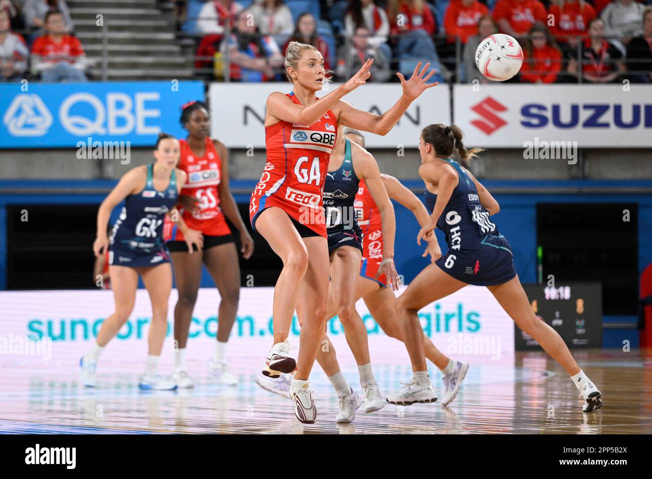 22nd April 2023; Ken Rosewall Arena, Sydney, NSW, Australia: Suncorp ...
