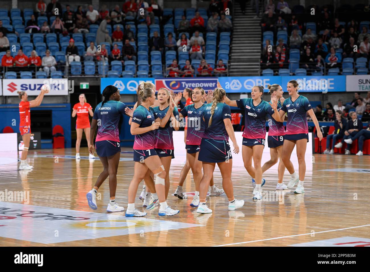 22nd April 2023; Ken Rosewall Arena, Sydney, NSW, Australia: Suncorp Super Netball , New South ...