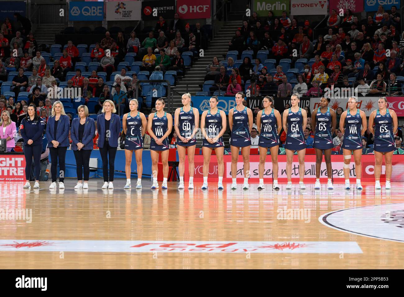22nd April 2023; Ken Rosewall Arena, Sydney, NSW, Australia: Suncorp ...