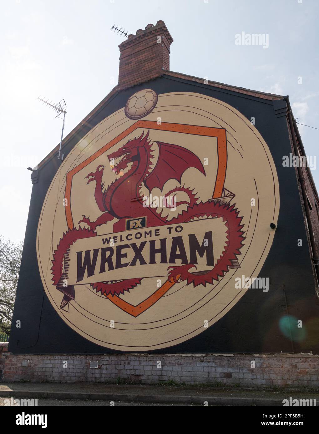 Wrexham, Wrexham County Borough, Wales. 22nd April 2023. Freshly ...