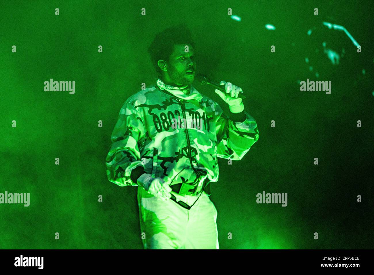 The Weeknd performs with Metro Boomin at the Coachella Music and Arts ...