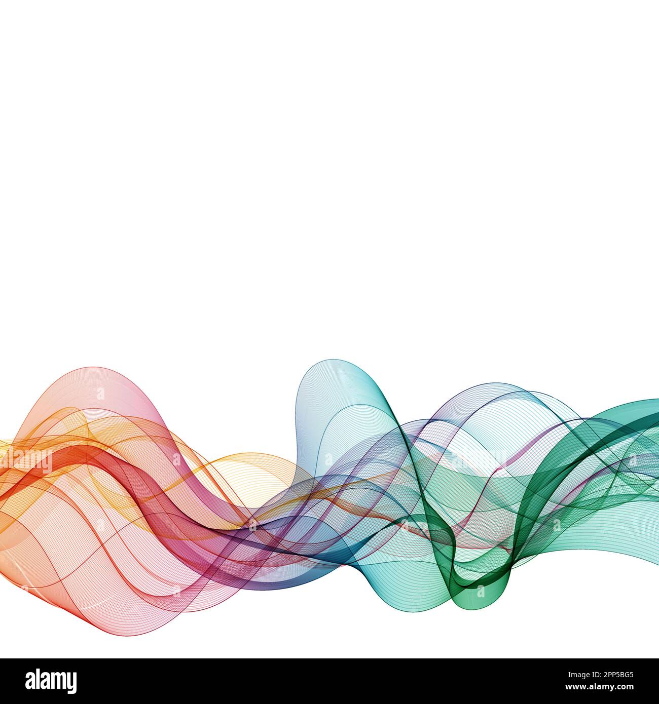 colorful abstract wave. layout for presentation Stock Photo - Alamy