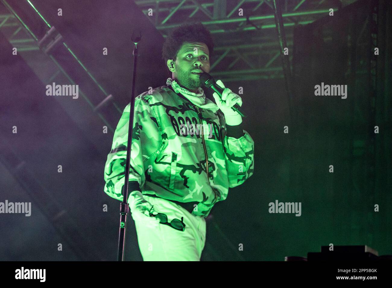 The Weeknd performs with Metro Boomin at the Coachella Music and Arts ...