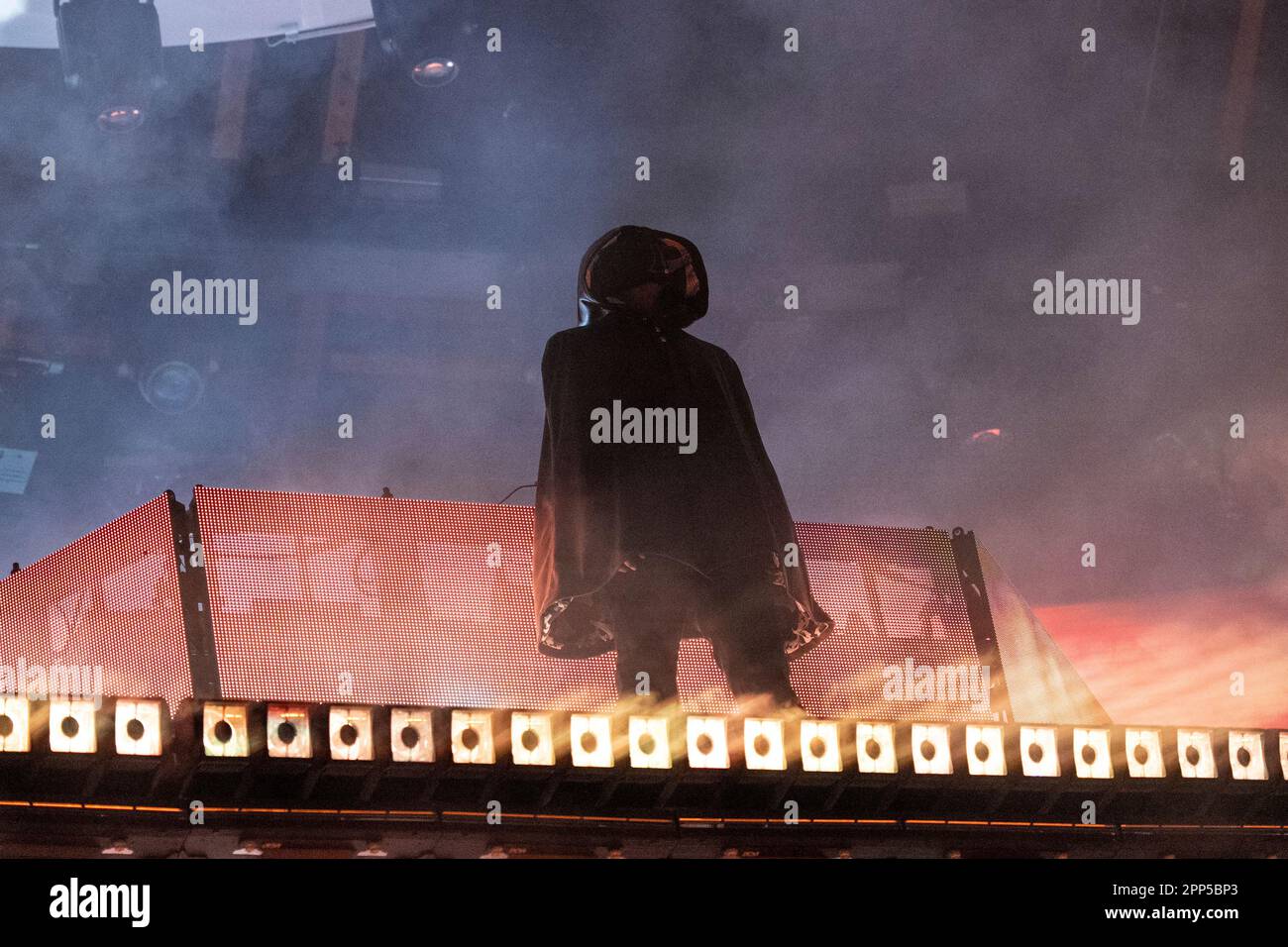 Metro Boomin performs at the Coachella Music and Arts Festival at the ...