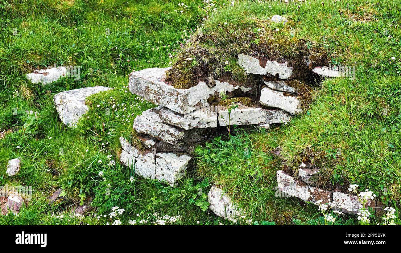 Keiss broch (Wic103, Keiss South Stock Photo - Alamy