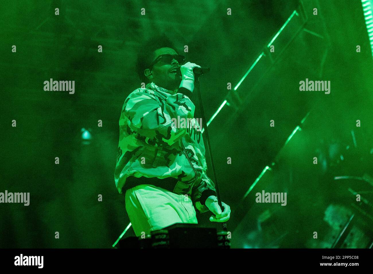 The Weeknd performs with Metro Boomin at the Coachella Music and Arts ...