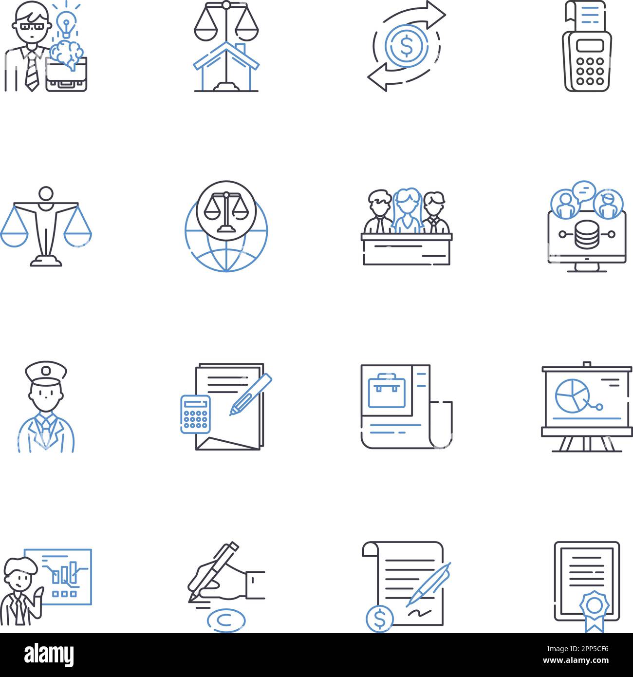 Inventory management line icons collection. Tracking, Stock, Logistics ...