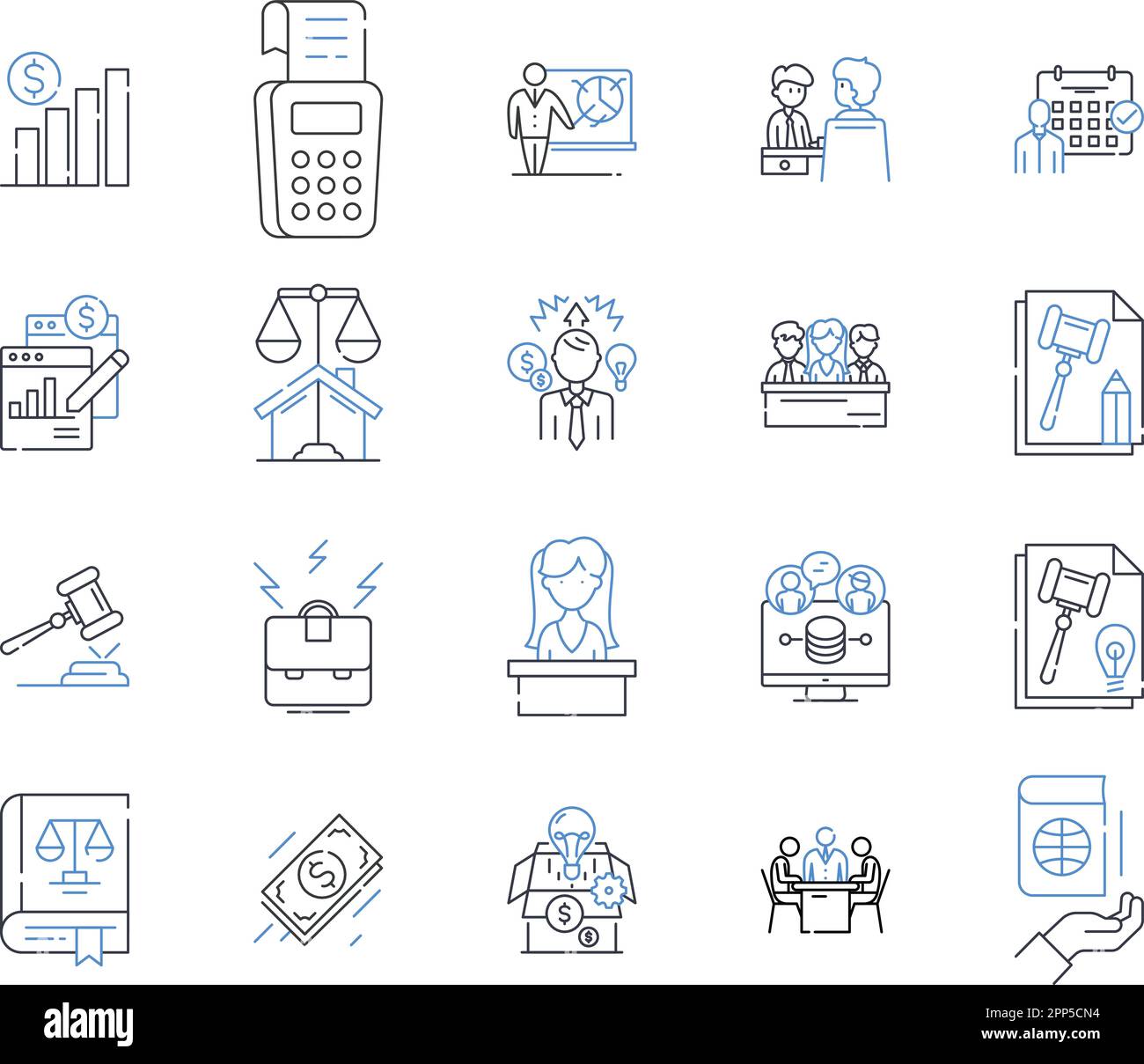 Customer management line icons collection. Satisfaction, Loyalty ...