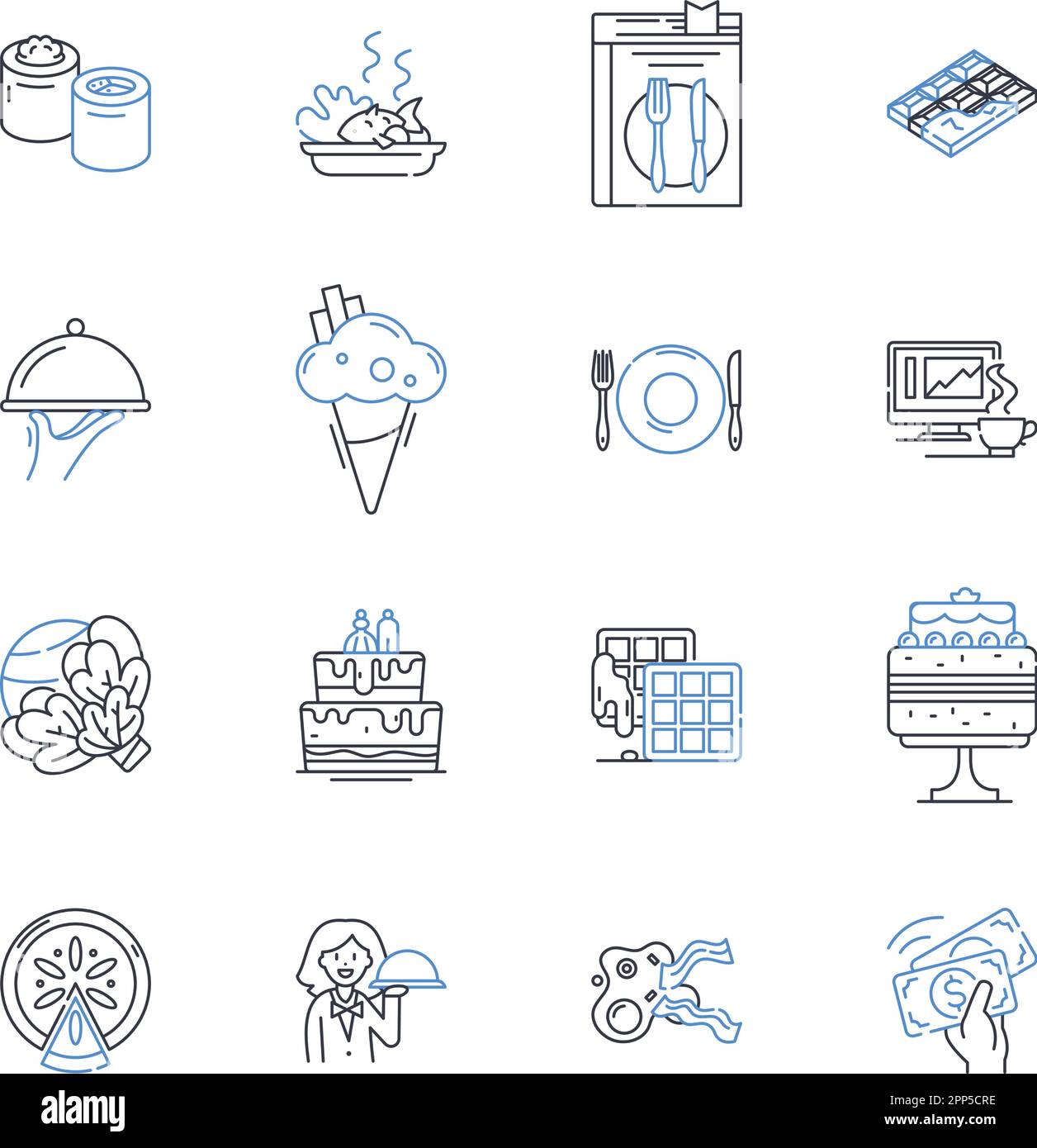 Work culture line icons collection. Diversity, Flexibility ...