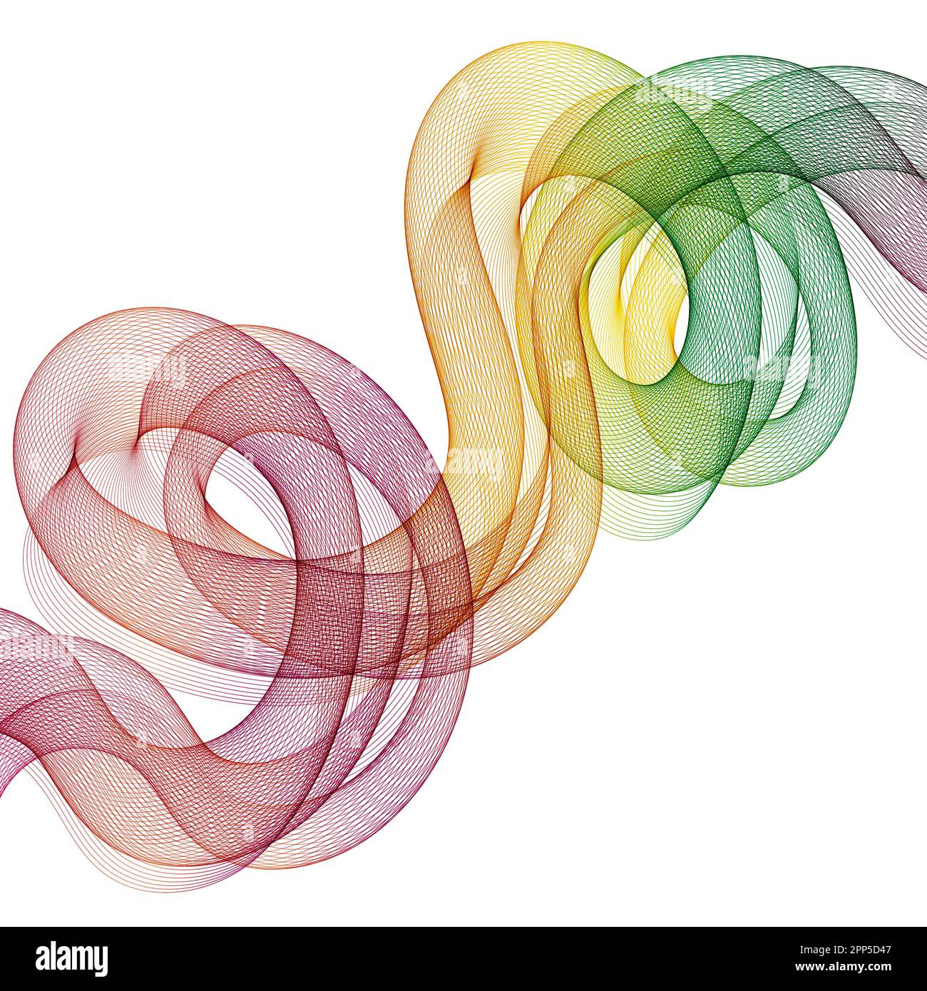 Abstract colorful vector wave. Wave pattern. Presentation template ...