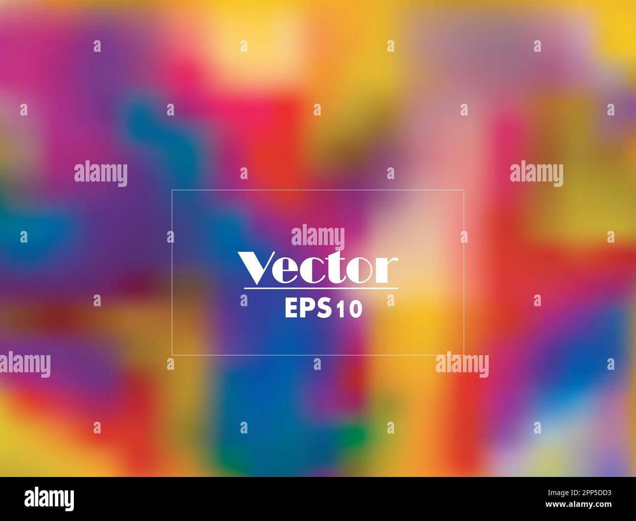 Holographic Gradient. Pop Creative Template. Iridescent Background ...