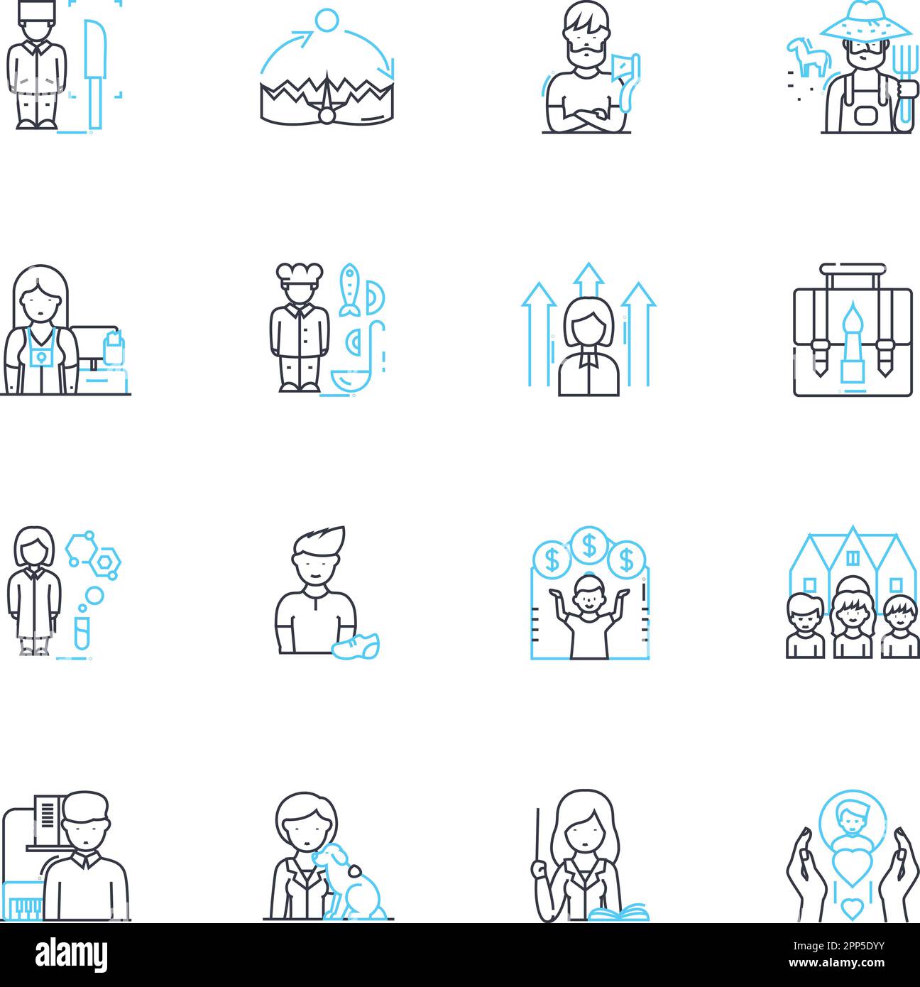 Syndicates linear icons set. Collaboration, Partnership, Membership ... Syndicates linear icons set. Collaboration, Partnership, Membership ...