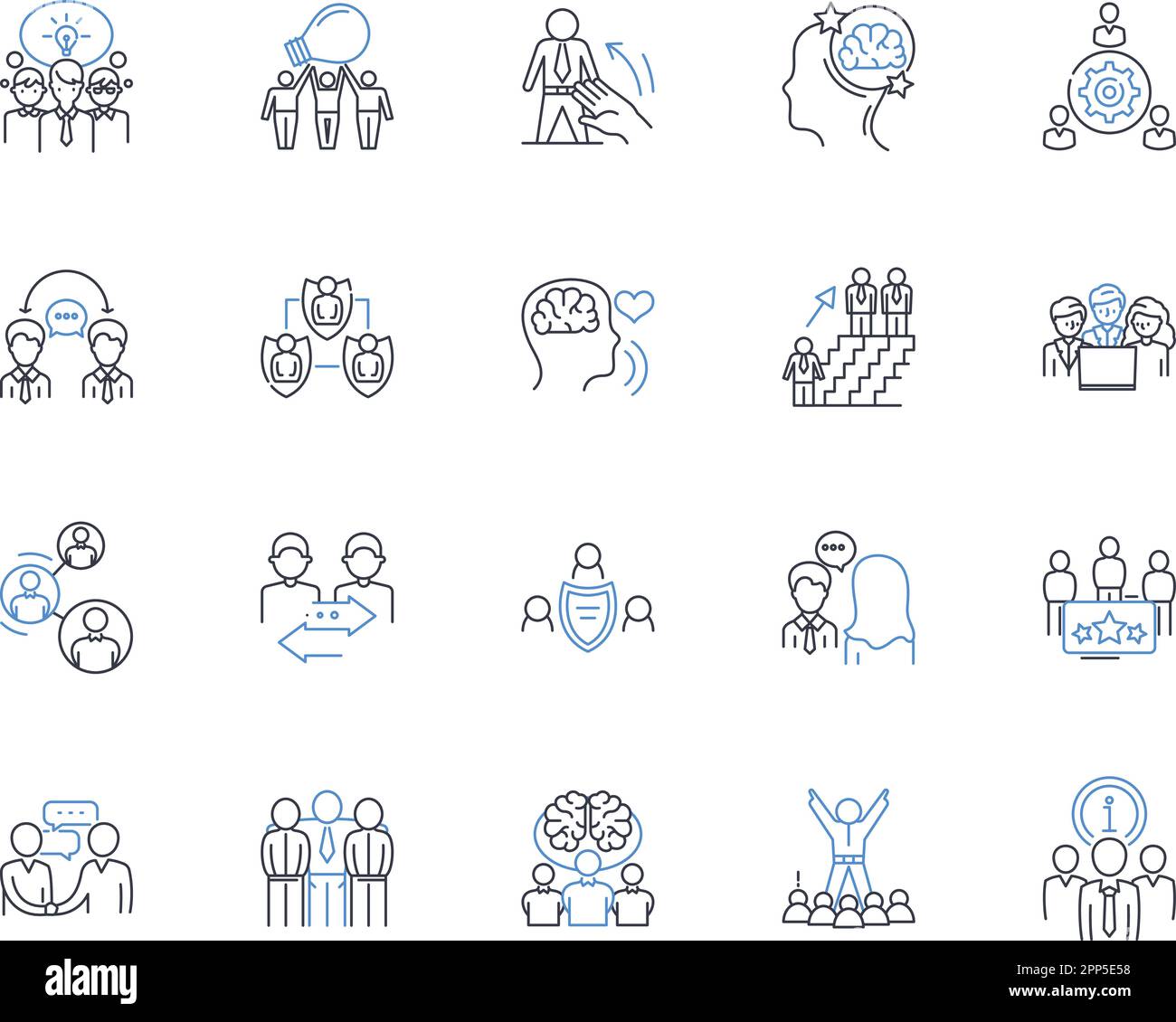 Clan line icons collection. Unity, Loyalty, Brotherhood, Strength ...