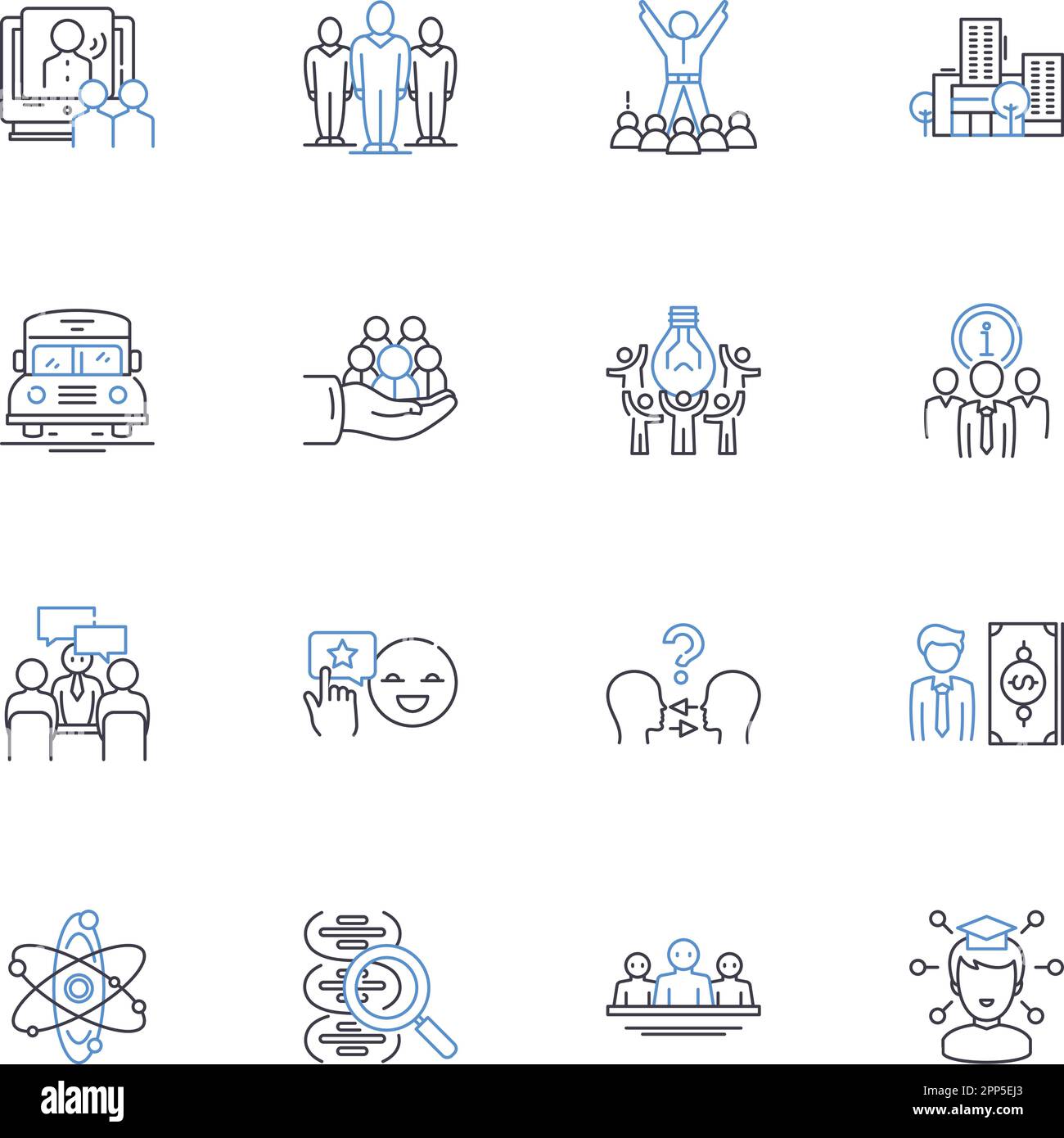 Remote interview line icons collection. Virtual, Online, Digital, Video ... Remote interview line icons collection. Virtual, Online, Digital, Video ...