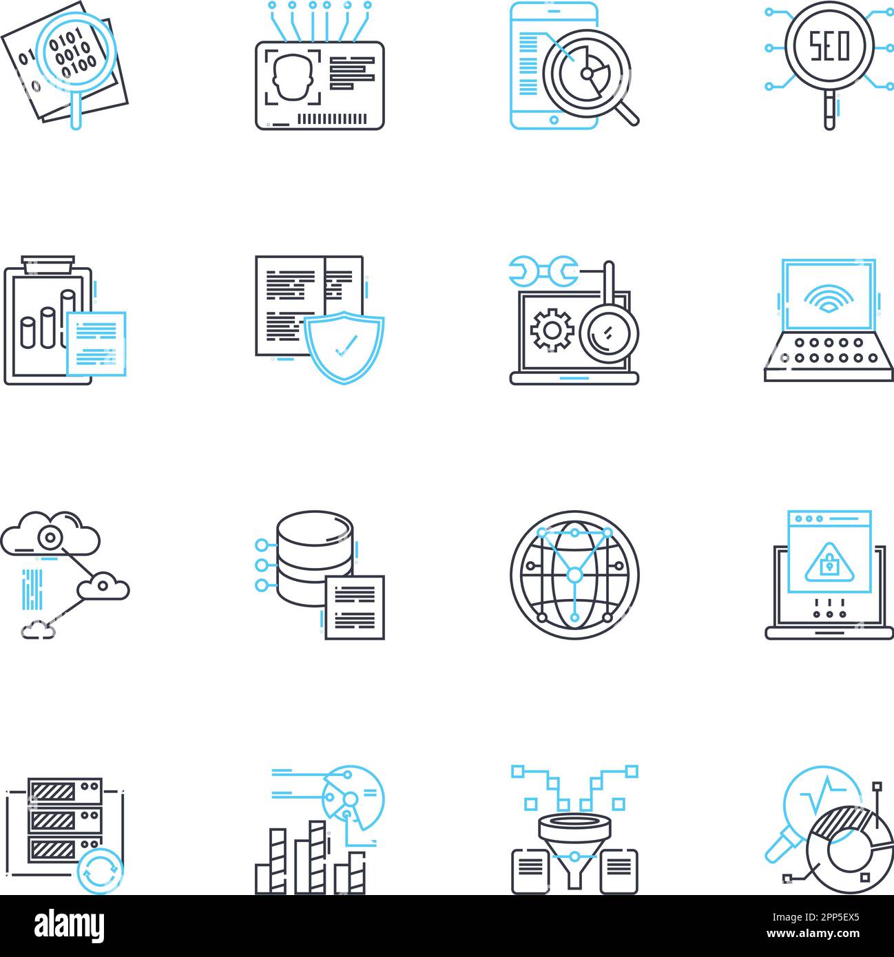 Data wrangling Stock Vector Images - Alamy