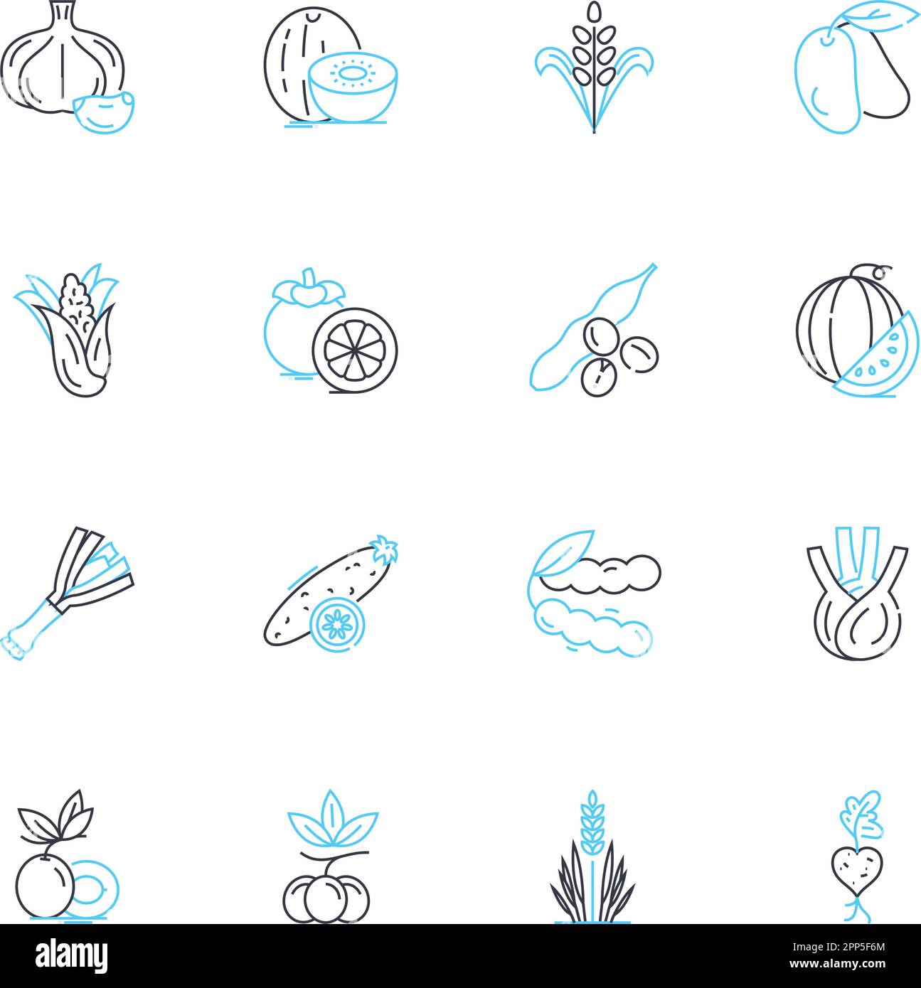 Mini-market linear icons set. Convenience, Snacks, Drinks, Groceries ...