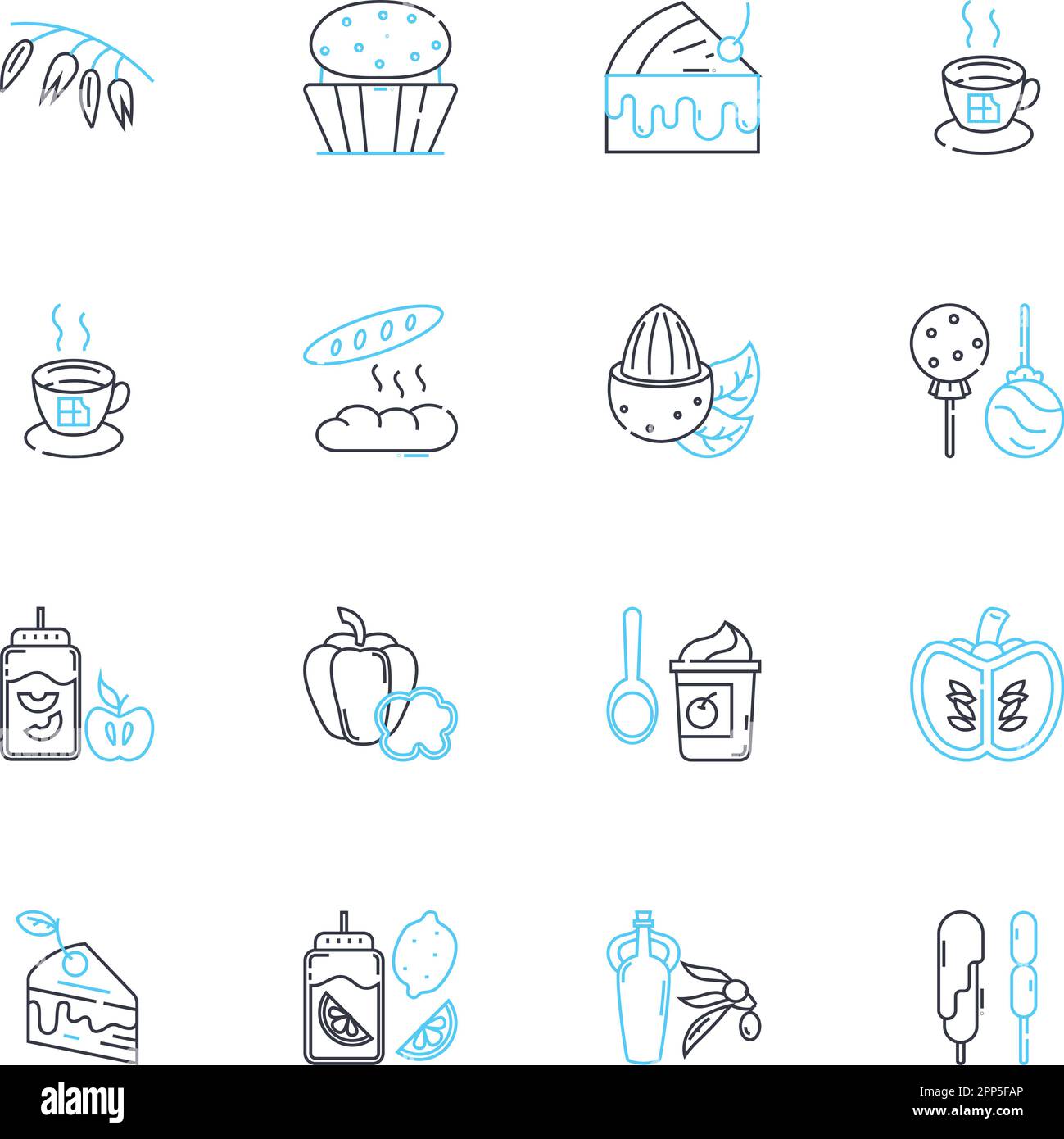 Dining emporium linear icons set. Gourmet, Cuisine, Gastronomy ... Dining emporium linear icons set. Gourmet, Cuisine, Gastronomy ...