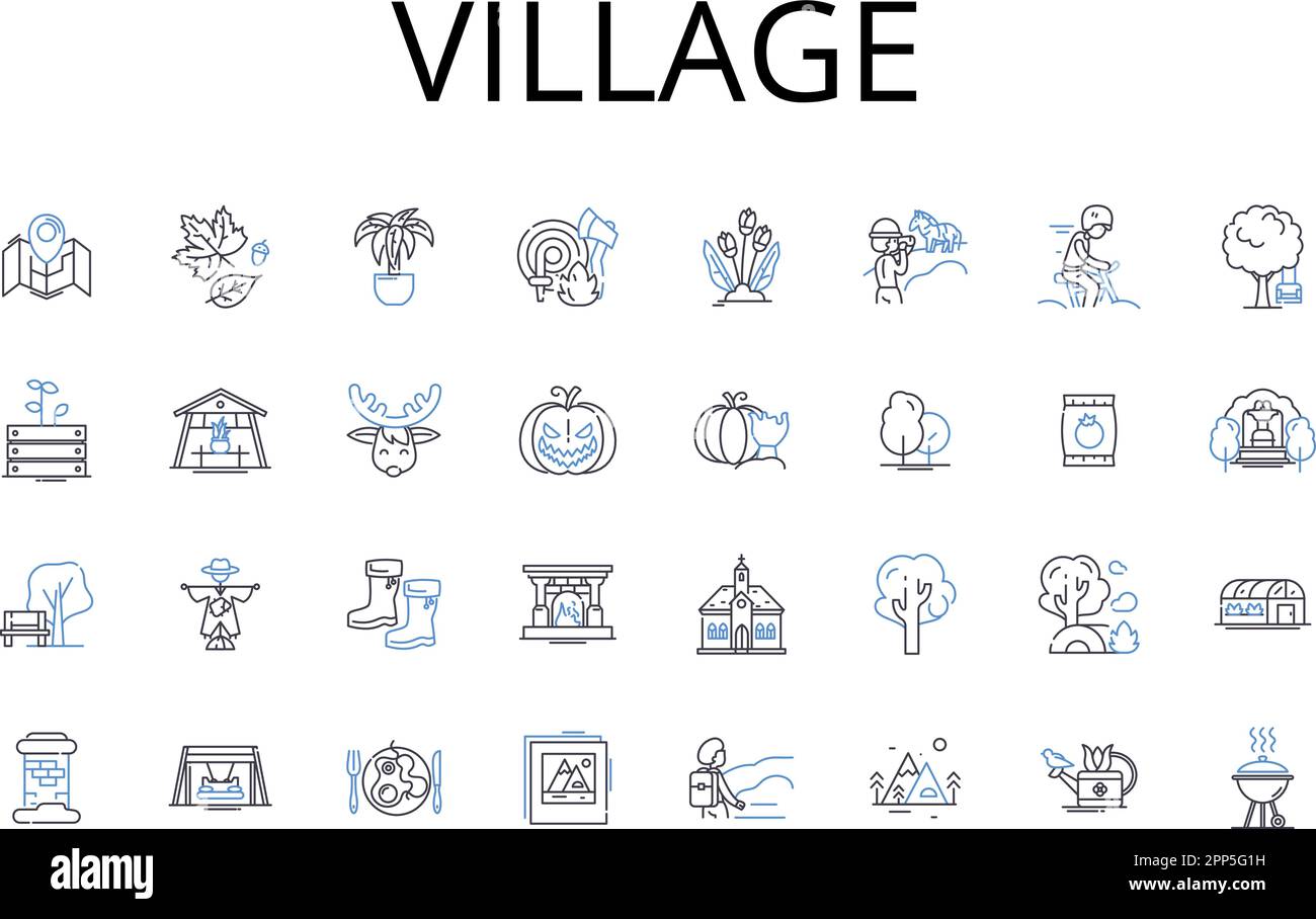 Suburban Community Clipart Black And White