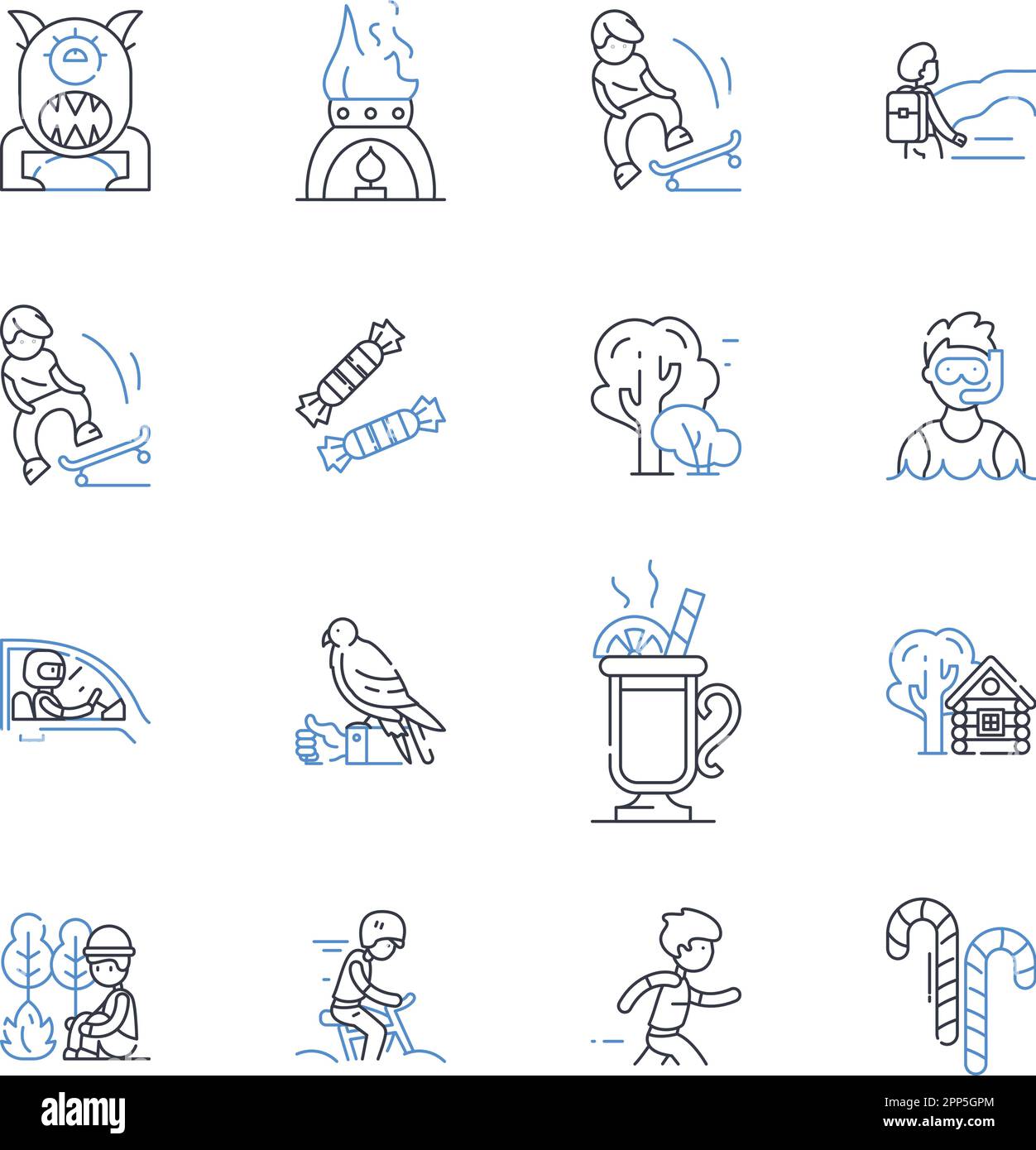 Wine tasting line icons collection. Grapes, Cork, Vineyards, Tannins ...