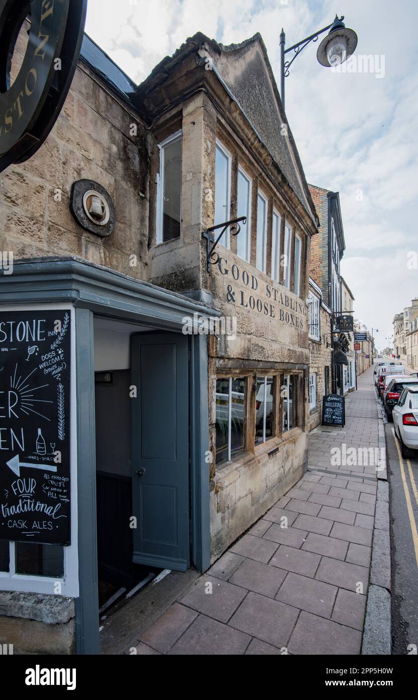 Millstone inn1 all saints street stamford pe9 2pa hi-res stock ...