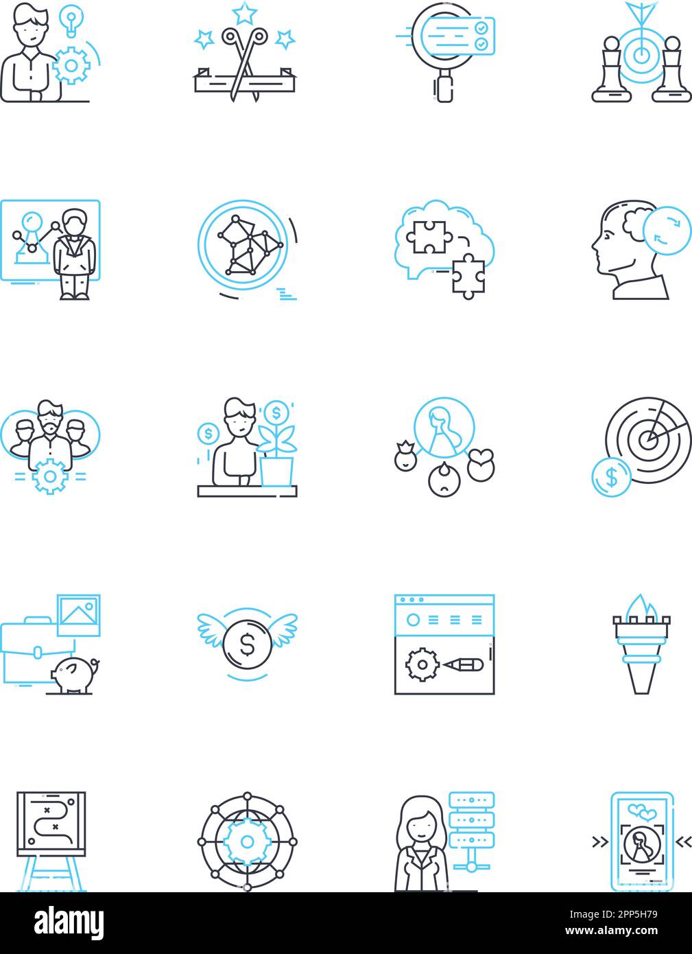 Unified alliance linear icons set. Collaboration, Unity, Integration ... Unified alliance linear icons set. Collaboration, Unity, Integration ...