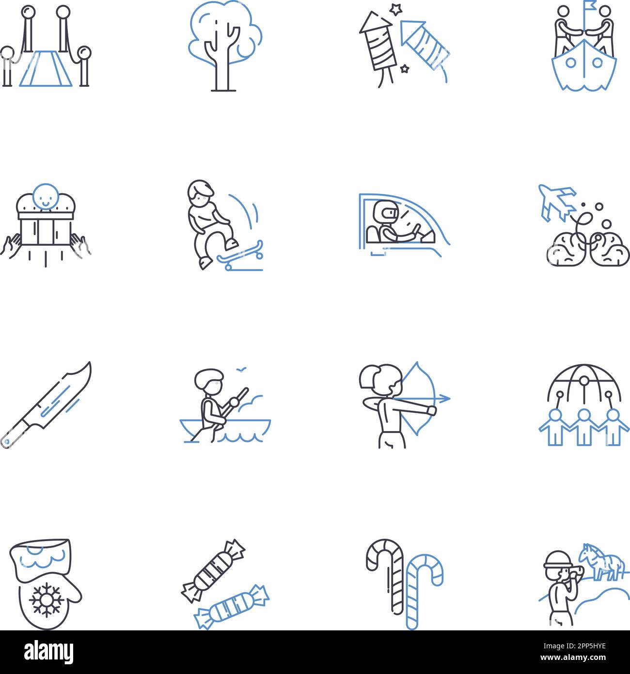 Blockchain technology line icons collection. Decentralization ... Blockchain technology line icons collection. Decentralization ...