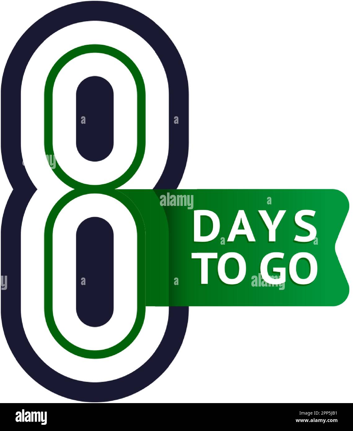 8 Days To Go Countdown