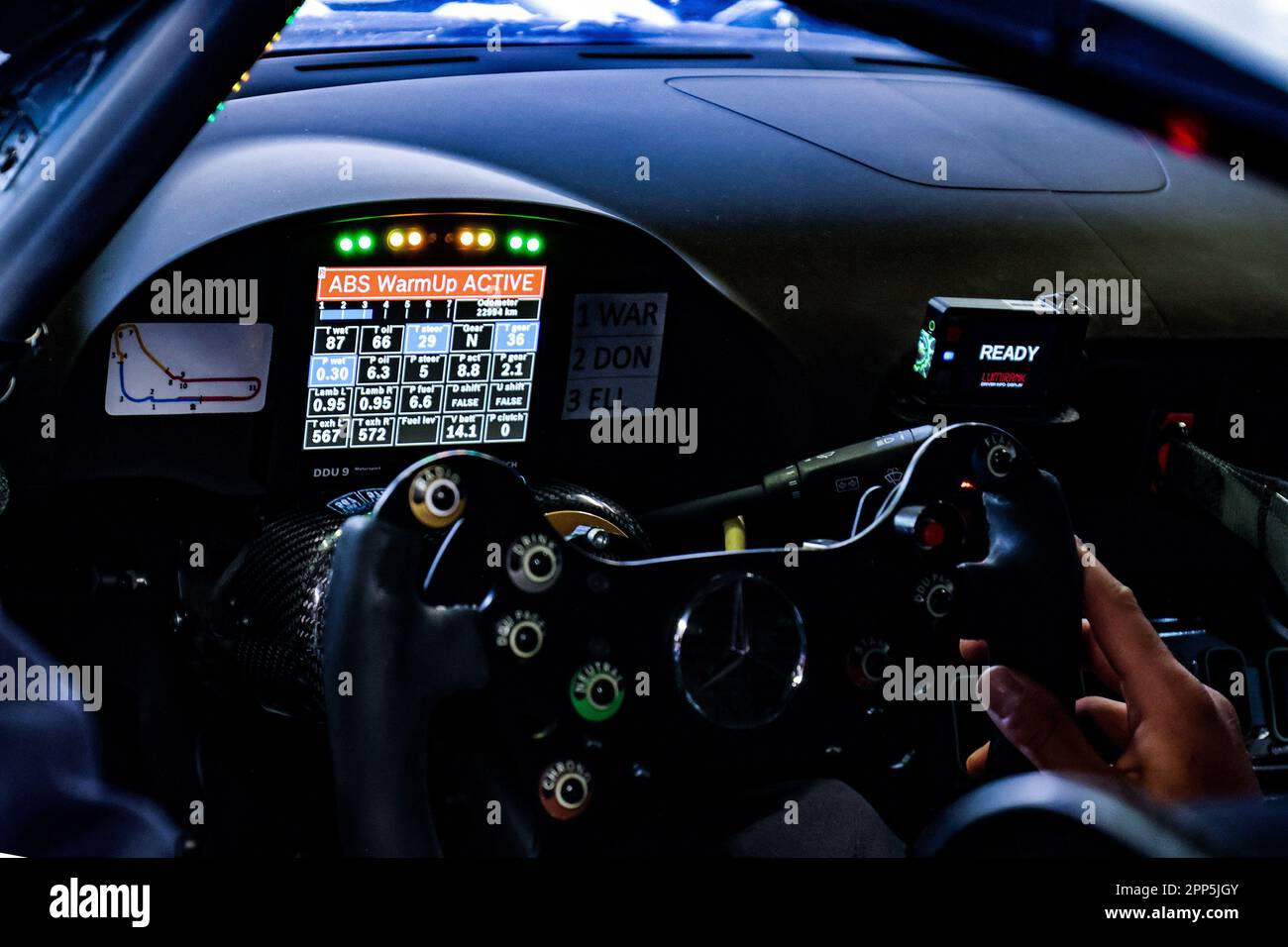 Mercedes amg gt3 cockpit hi-res stock photography and images - Alamy