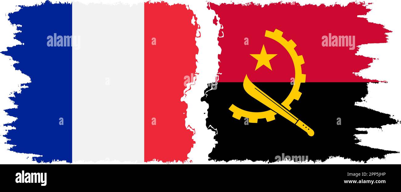 Angola france flag Cut Out Stock Images & Pictures - Alamy