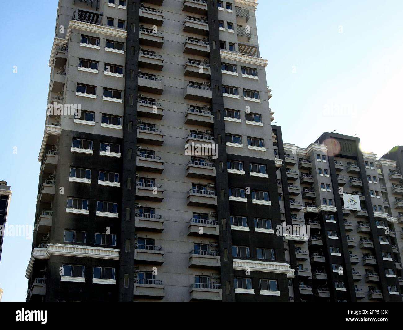 Cairo, Egypt, April 16 2023: Newly built residential apartments in ...